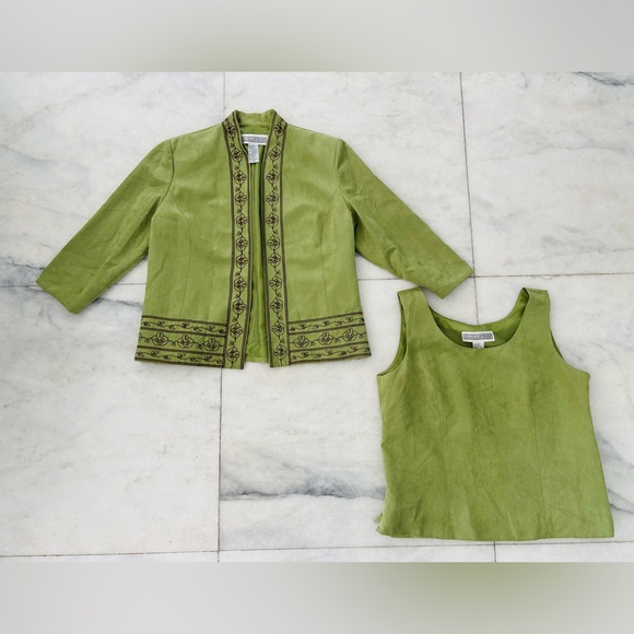 Jessica Howard | Jackets & Coats | Vtg Jessica Howard Jacket Top Set ...